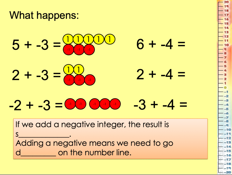 double sided counters | MathsZest